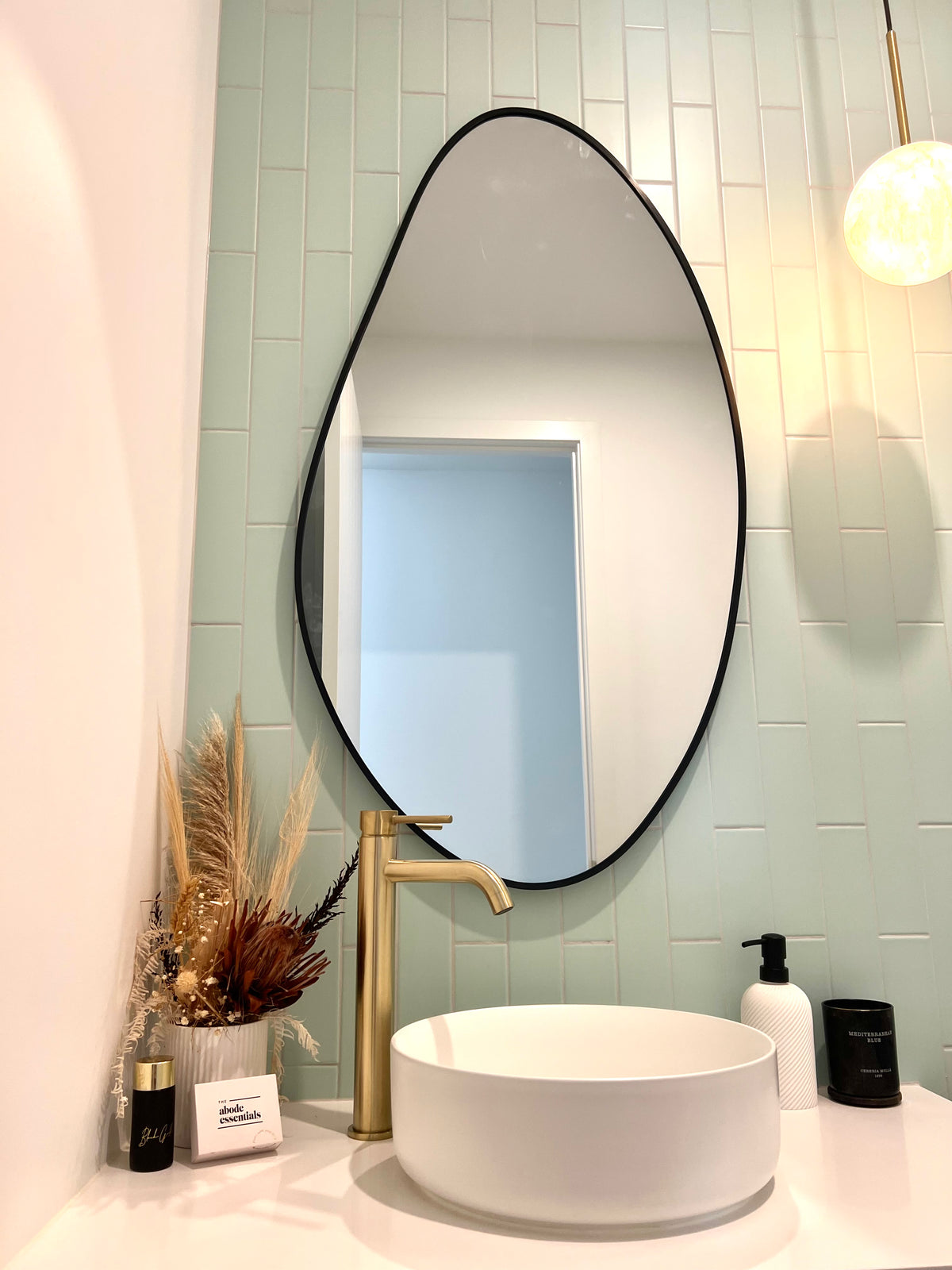 Pebble Mirror - 60 x 110 cm – Vanders Glass