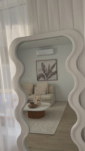 The Wavy Mirror - 190x90cm - Full Length – Vanders Glass