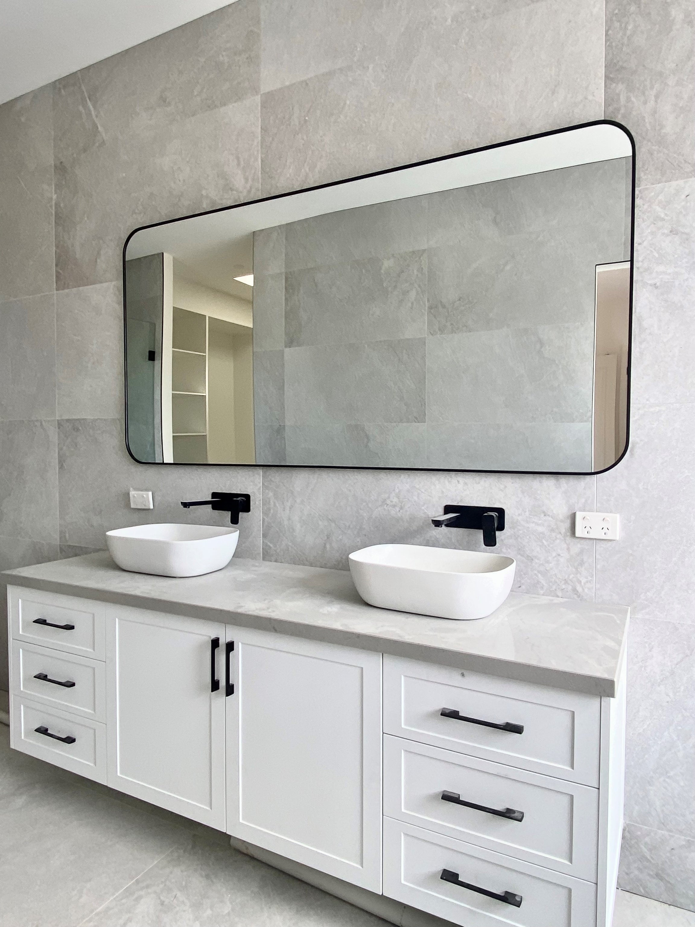 Radius Rectangle Mirror 195 x 95 cm - Full Length – Vanders Glass